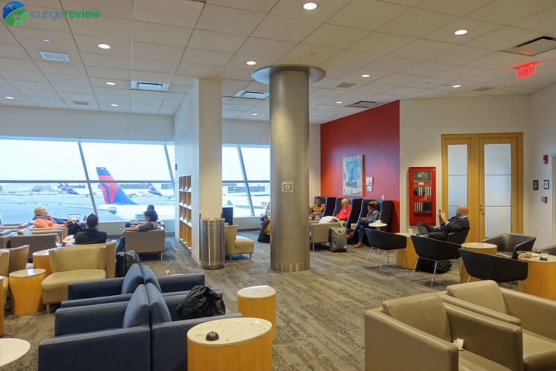 Lounge Review: Delta Sky Club - BOS gate A18 - LoungeReview.com